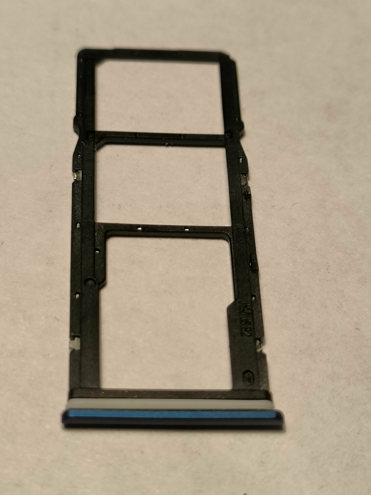Сим лоток для xiaomi poco m3 синий