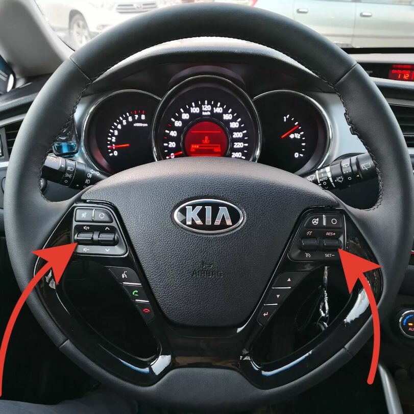 Джойстик мультируля Kia Ceed 2 jd Cerato