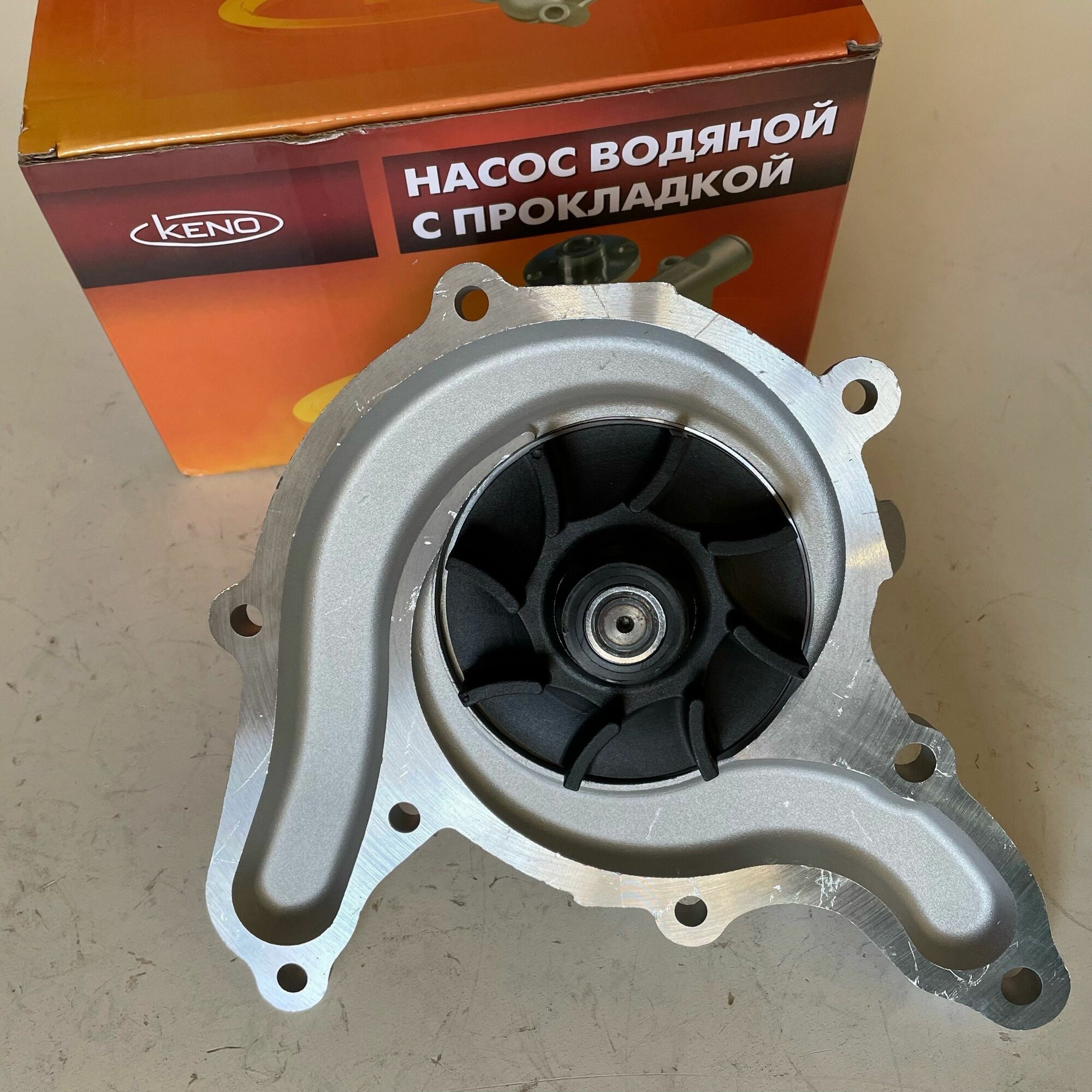 KENO Насос водяной ГАЗ 53, 66, 3307, ПАЗ, дв. ЗМЗ 511, 513, 523 KNG-1307004-81, 511.1307004