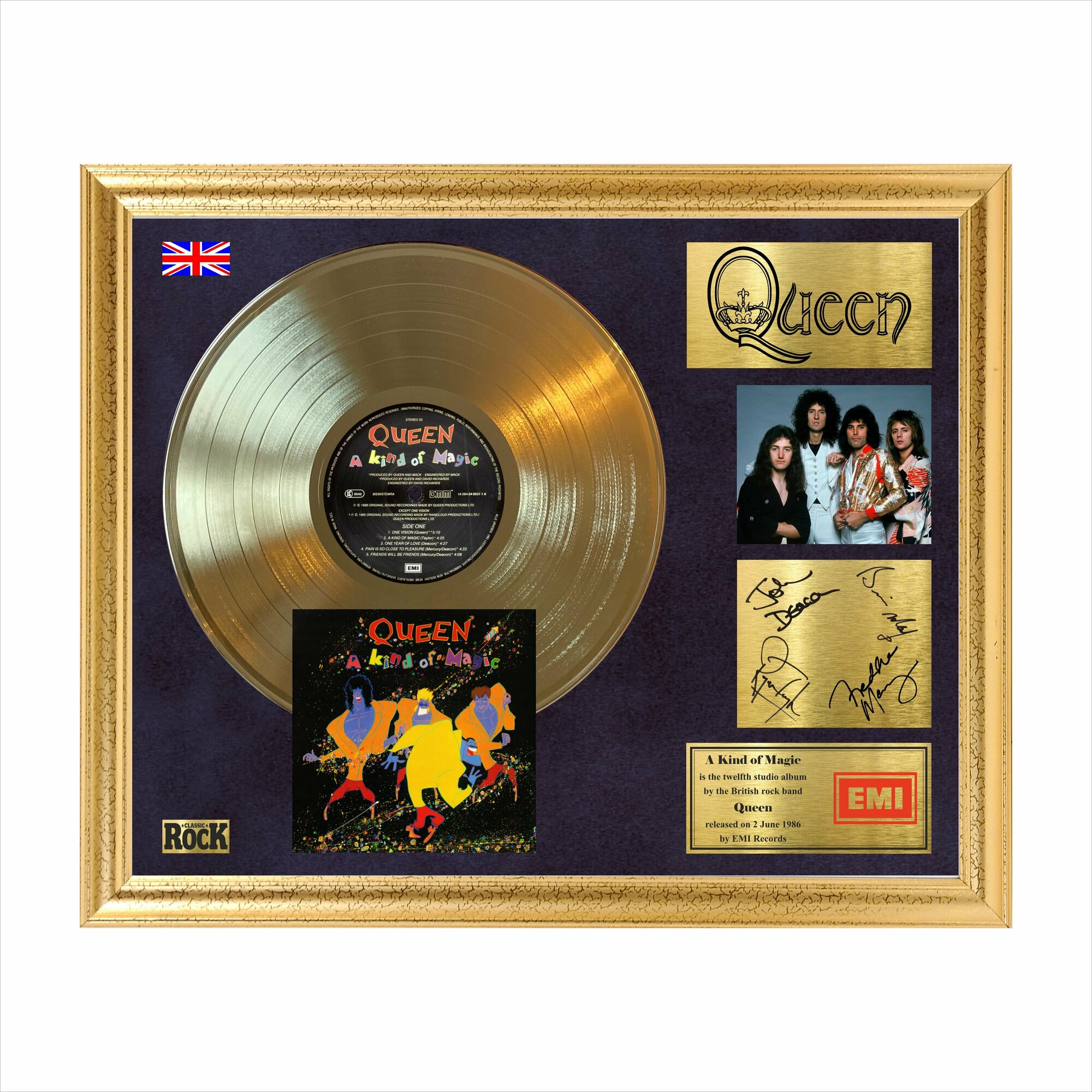 Queen a king of magic подарочный диск в рамке