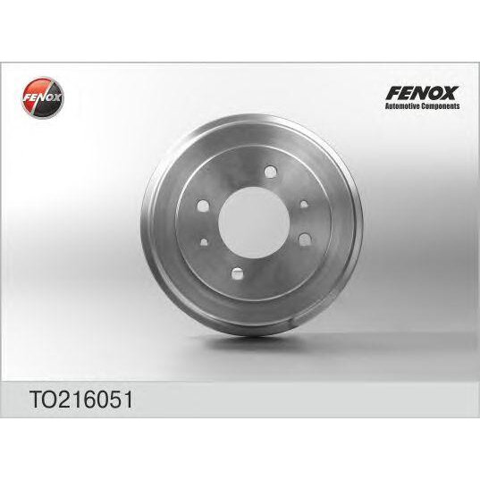 Барабан тормозной для автомобиля Hyundai Kia, FENOX TO216051 (1 шт.)