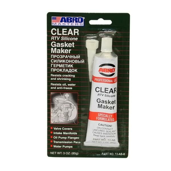 Герметик - прокладка (прозрачный) 85 гр. ABRO MASTERS