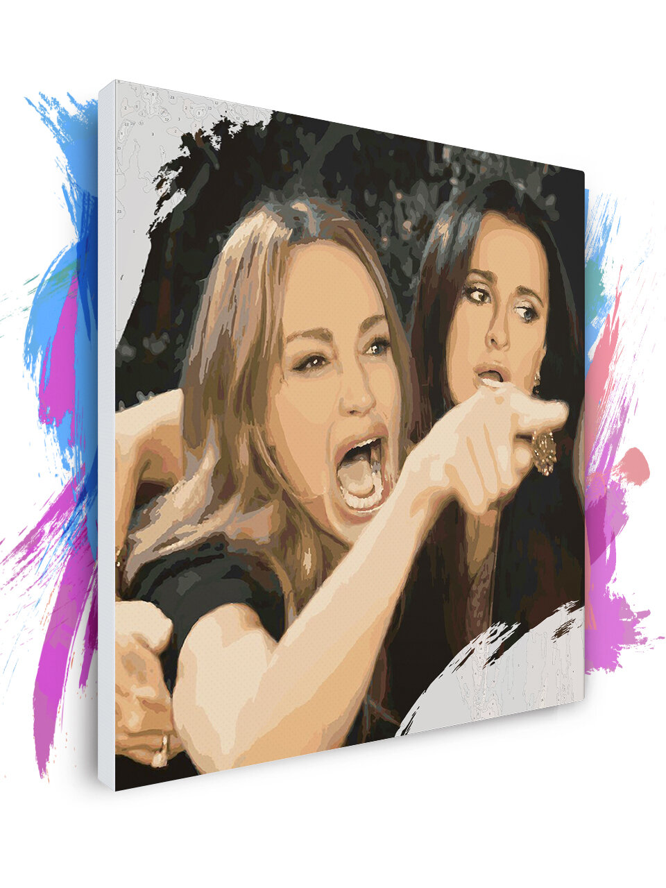 Картина по номерам на холсте Бабы, 40 х 40 см