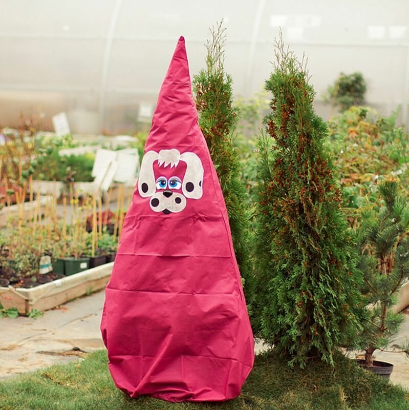 Укрывной чехол Собачка красная, 150см