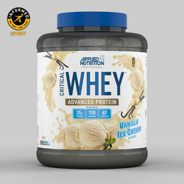 Сывороточный протеин для набора мышечной массы Applied Nutrition Critical Whey 2000g (VANILLA)