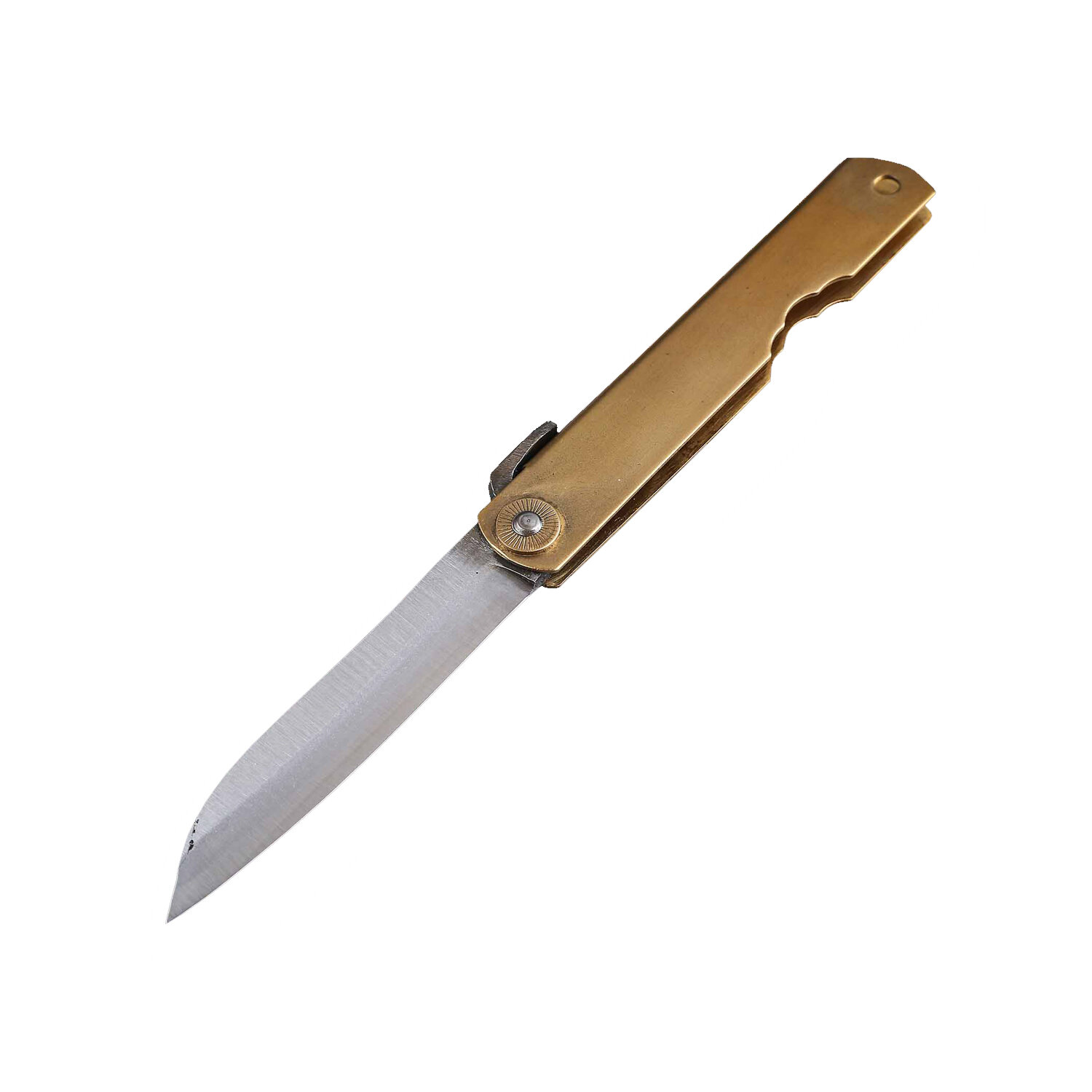 Нож скл. Хигоноками Sasaha (Бамбук), лезвие 80мм, сталь широгами 3 сл, 3,2мм