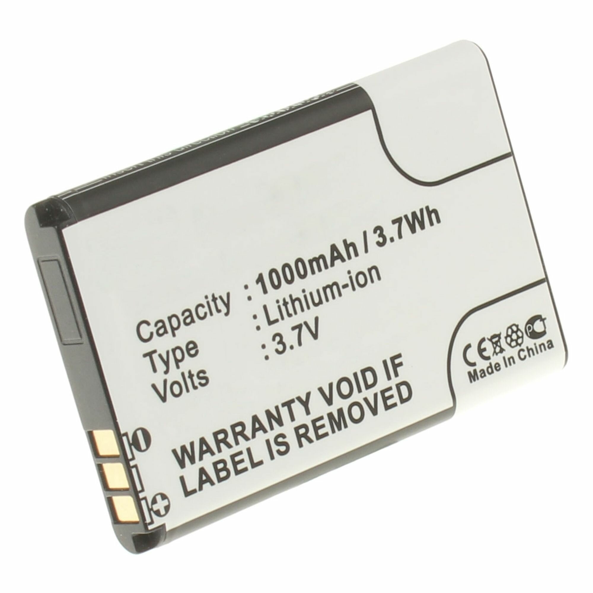 Аккумуляторная батарея iBatt1000mAh для телефонов, смартфонов BL-5C, BL-5CA