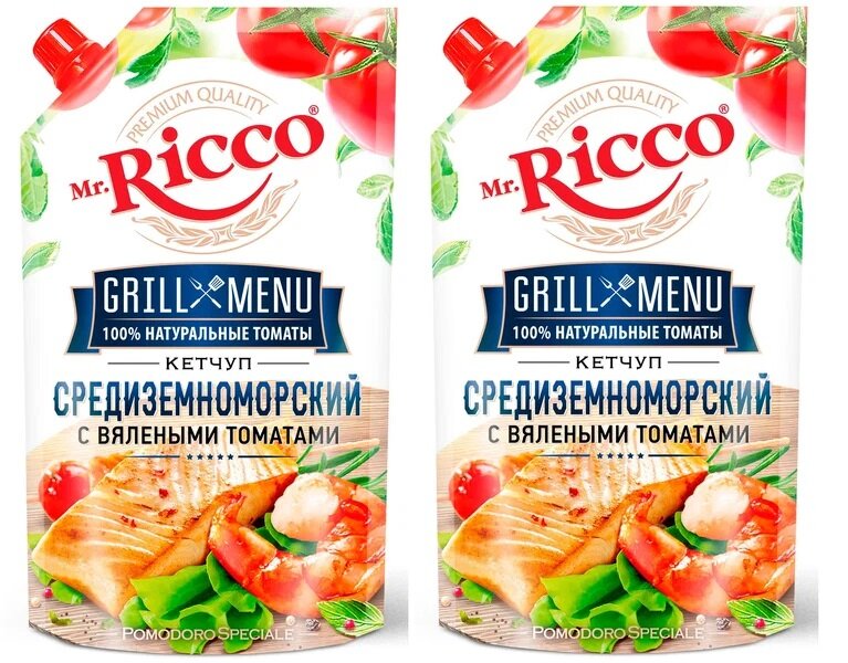 Кетчуп Mr.Ricco Средиземноморский, 300 г