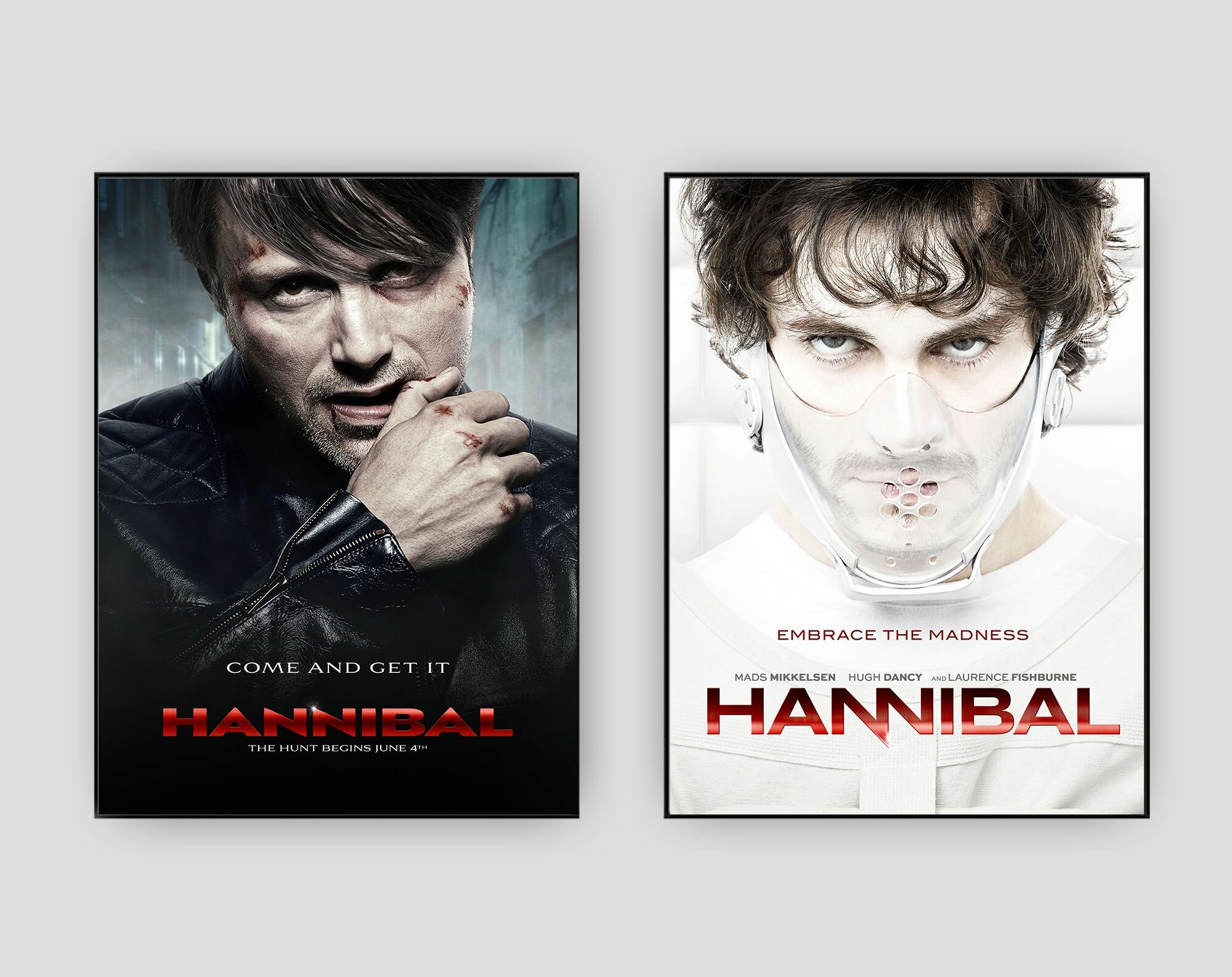 Набор постеров Ганнибал 2 шт А3 без рамы