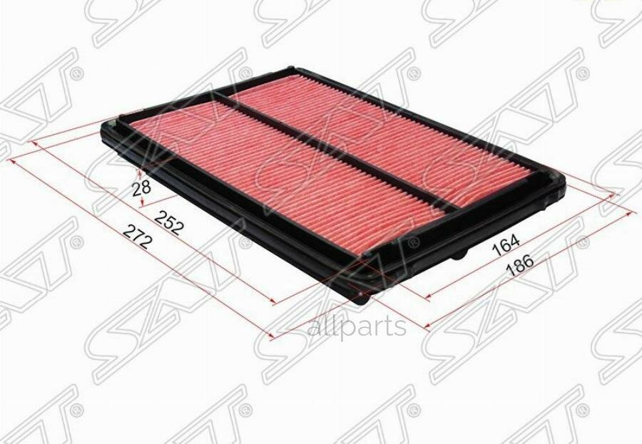 SAT ST-17220-PCA-010 Фильтр воздушный Honda Accord 97-03 / Torneo 97-02