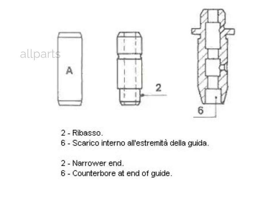 METELLI 01-2561 Направл. клап.[MIN4]