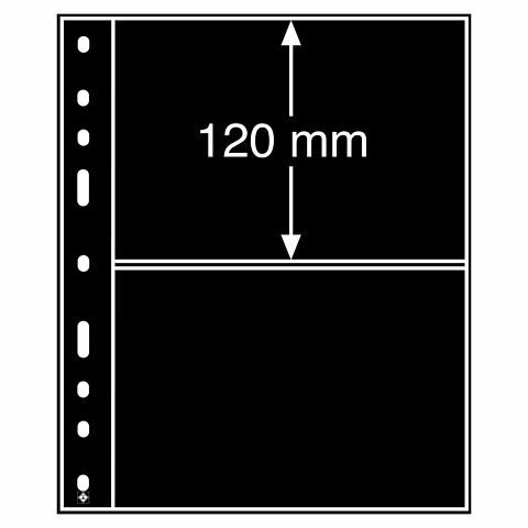 Листы Optima 2S для банкнот, бон, открыток, марок - Leuchtturm (Германия)