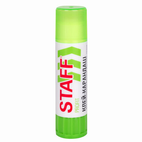 Клей-карандаш усиленный STAFF Profit, 15 г, PVP-основа, 228661