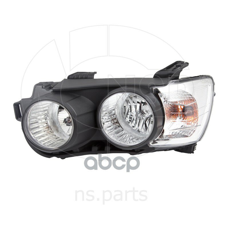 Фара левая CHEVROLET Aveo II (T300) (черная) NSP0196831061 NSP арт. NSP0196831061