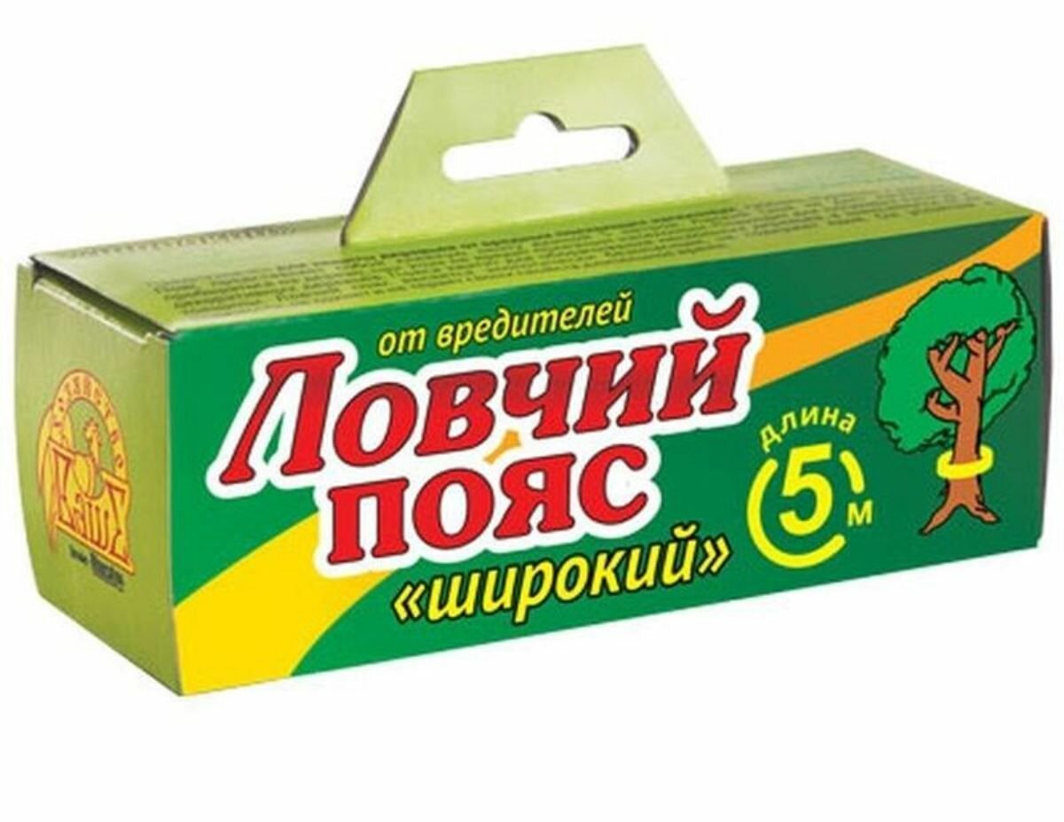 Ловчий пояс 5 м для деревьев от садовых вредителей