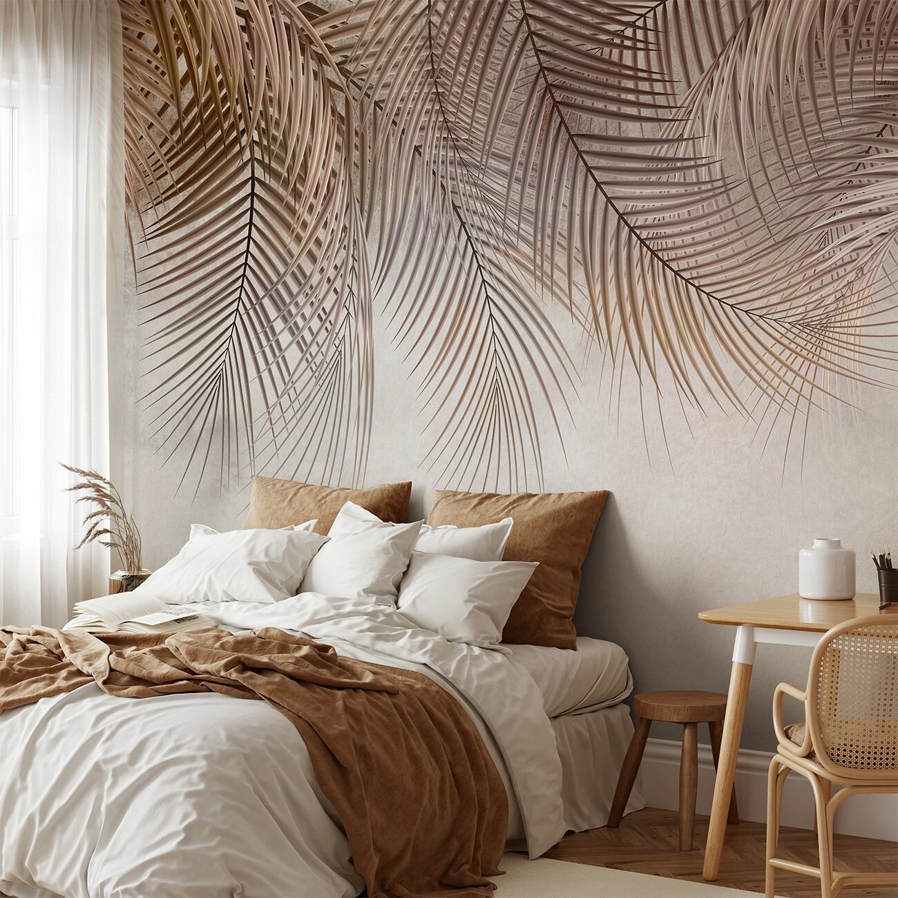 Фотообои/ F-229 Коричневые листья 400х270-1Divino