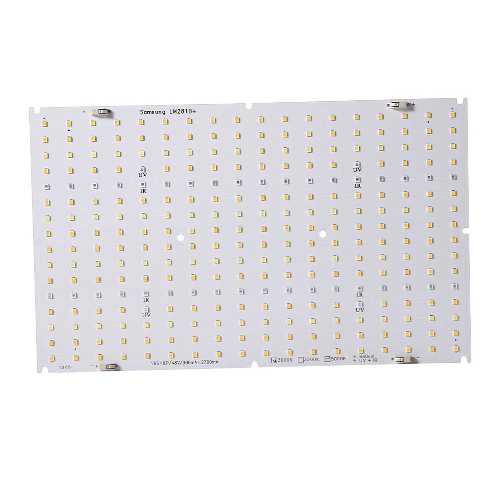 KsGrowl Samsung QB288 LM281B+ светодиодная плата для роста растений 120 Вт 3000K5000K 660 UV IR