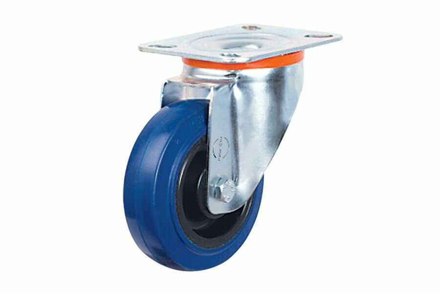 Колесо с поворотной платформой D 125 мм до 140 кг EMES EM01ZMRM125X375