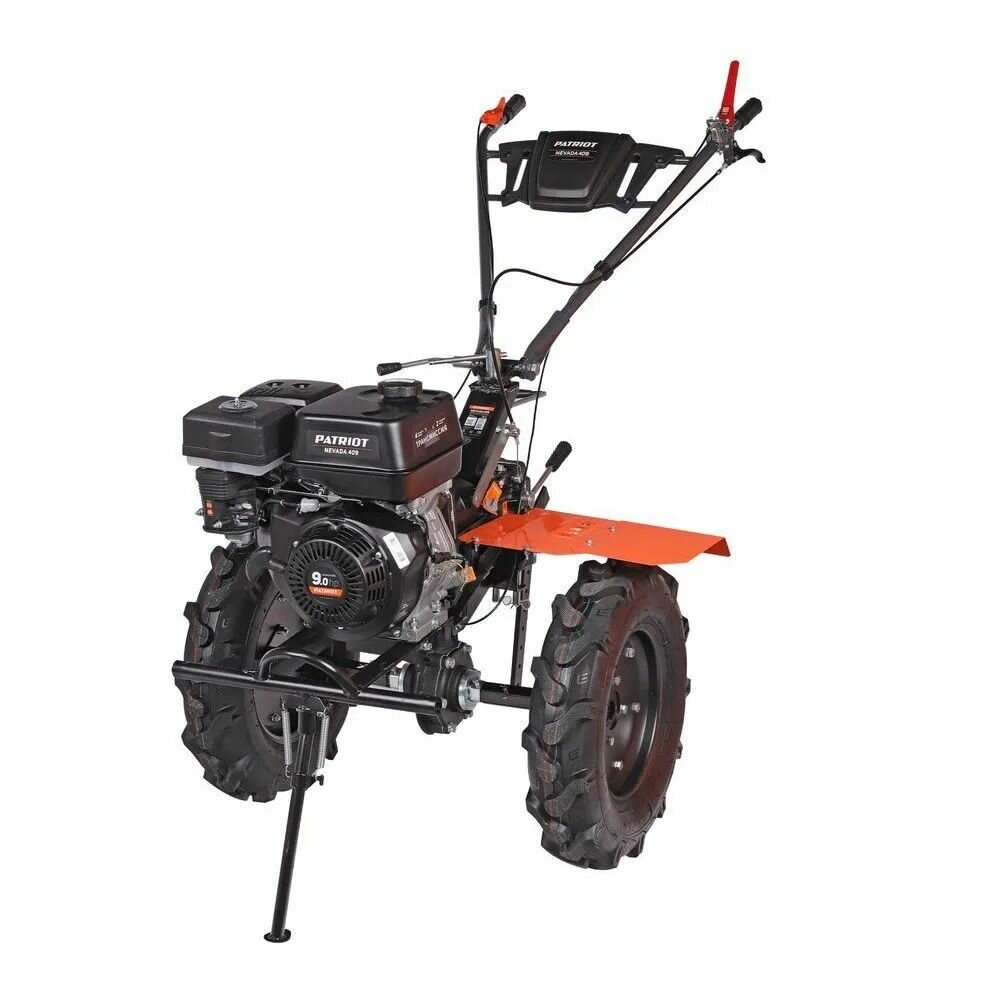 Мотоблок бензиновый PATRIOT Nevada 409; 9,0 л, с; коробка передач: 4 вперед+ 2 назад