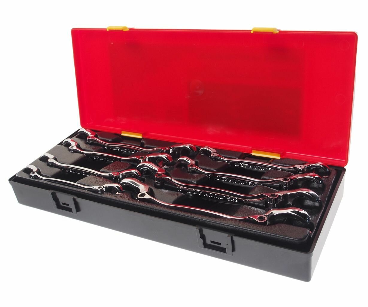 Набор ключей разрезных с шарниром 8 предметов JTC-K6086