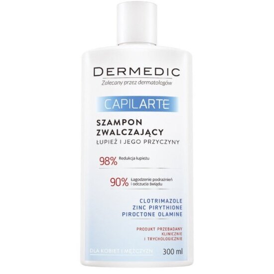 Шампунь от перхоти DERMEDIC Capilarte, 300 мл