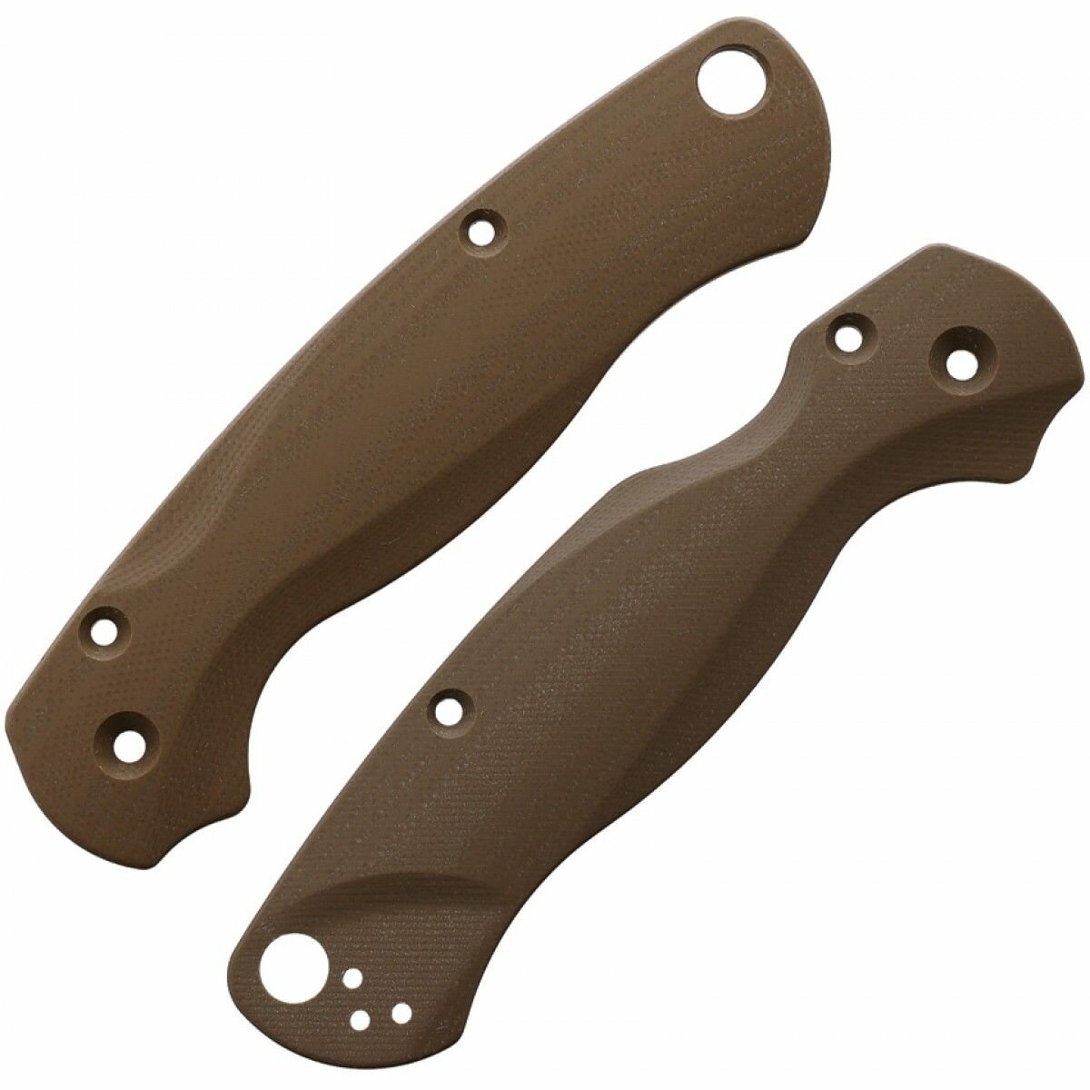 Сменные накладки для ножей Spyderco Para Military 2 Flytanium Lotus (G-10 Flat Dark Earth)