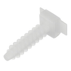 Дюбель для крепления стяжек 6х35 мм полиамид белый (200 шт.)