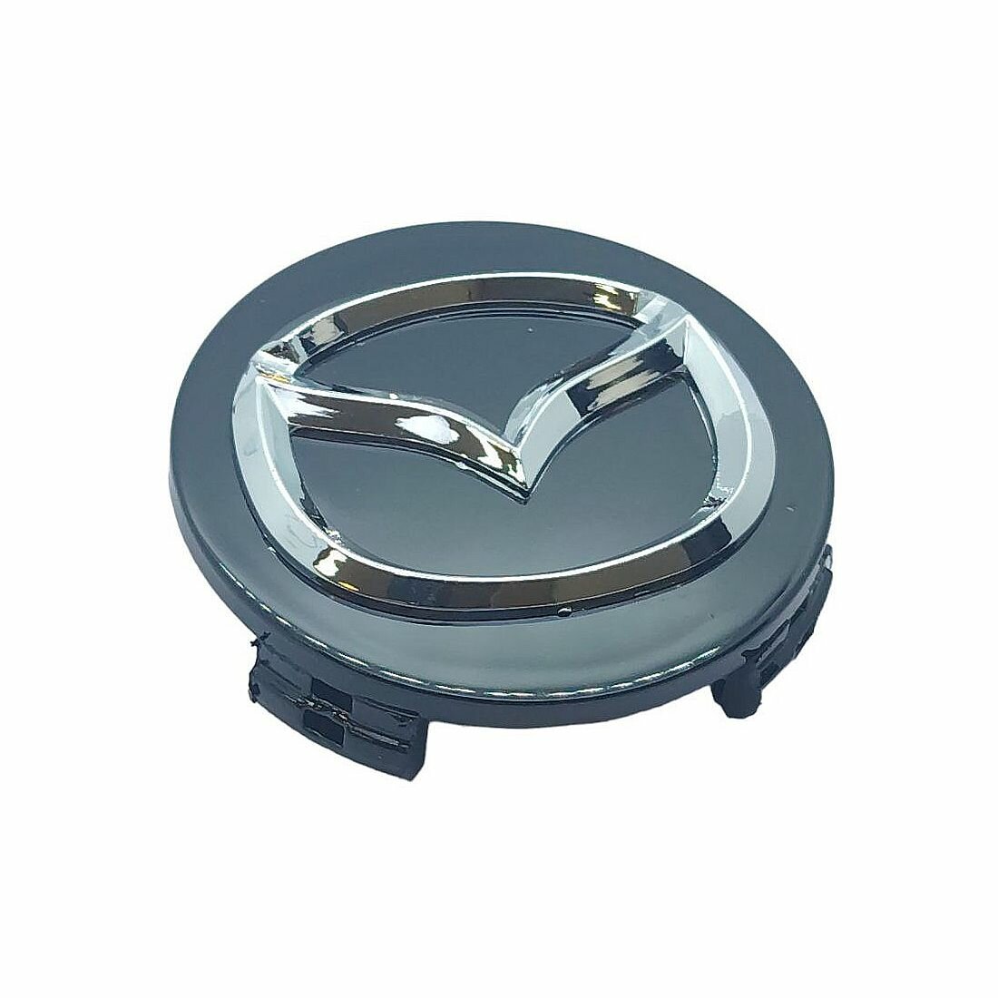 Колпак ступицы колеса MAZDA (Хром на черном, 57мм) KKD51-37-190