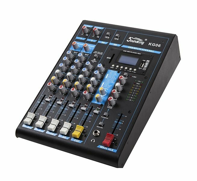 Soundking KG06 - микшерный пульт, 6 каналов