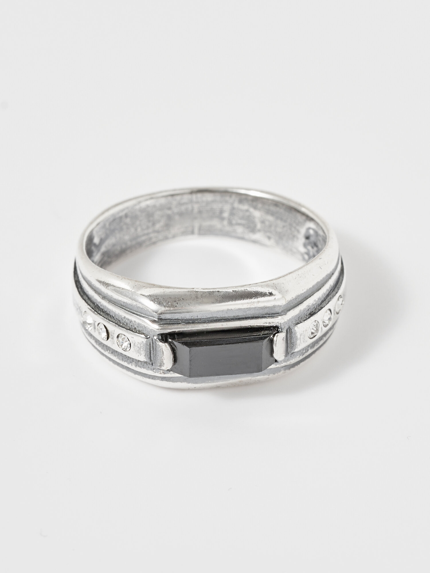 Печатка, фианит, кристаллы Preciosa