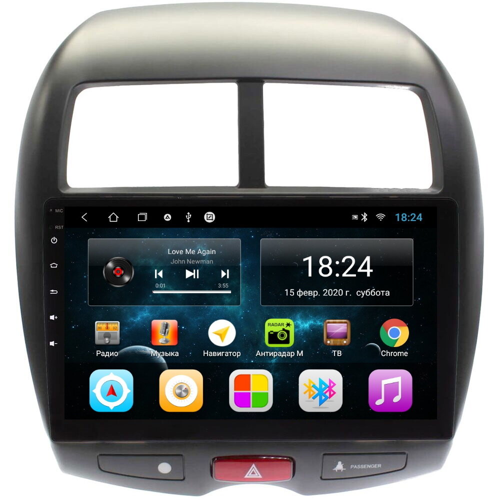 Магнитола Epic 9270 Mitsubishi ASX, Peugeot 4008, Citroen C4 Aircros - Android 12 - IPS экран - DSP