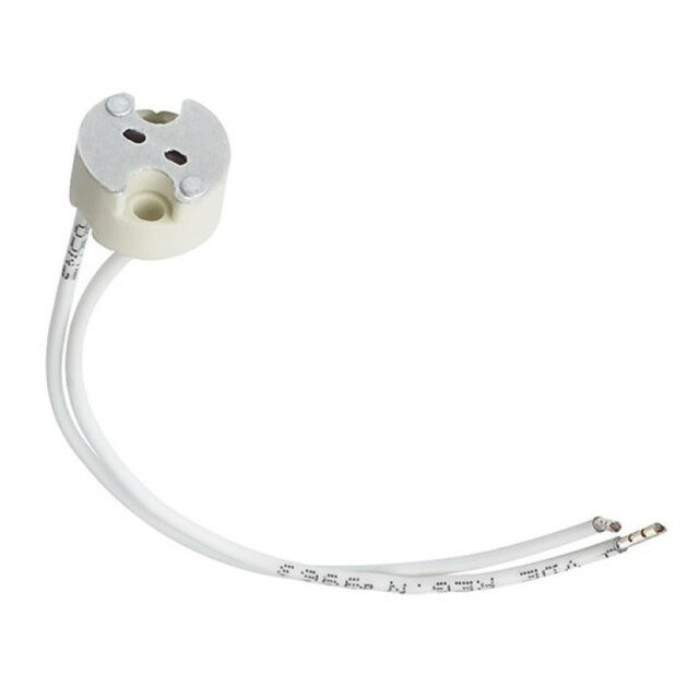 Патрон GU5.3 2А керамический бежевый