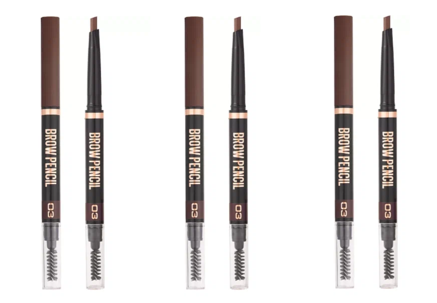 Автоматический карандаш для бровей Stellary Brow sculpting pencil, тон 3, 0.30 г 3 шт