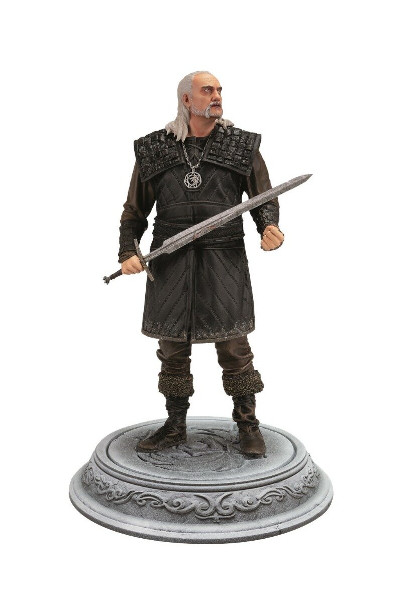 Коллекционная фигурка Dark Horse The Witcher Netflix Series 2 - Vesemir (Дарк Хорс Сериал Нетфликс Ведьмак: Весемир, 20 см)