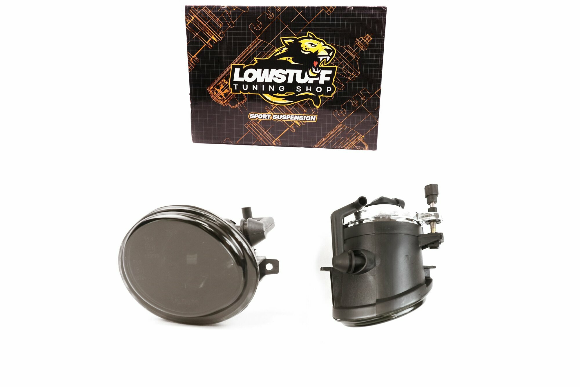 BMW E39 M-tech M5 look, BMW E39 M5 Противотуманные фары тонированное стекло LOWSTUFF FLBME39M5BLK