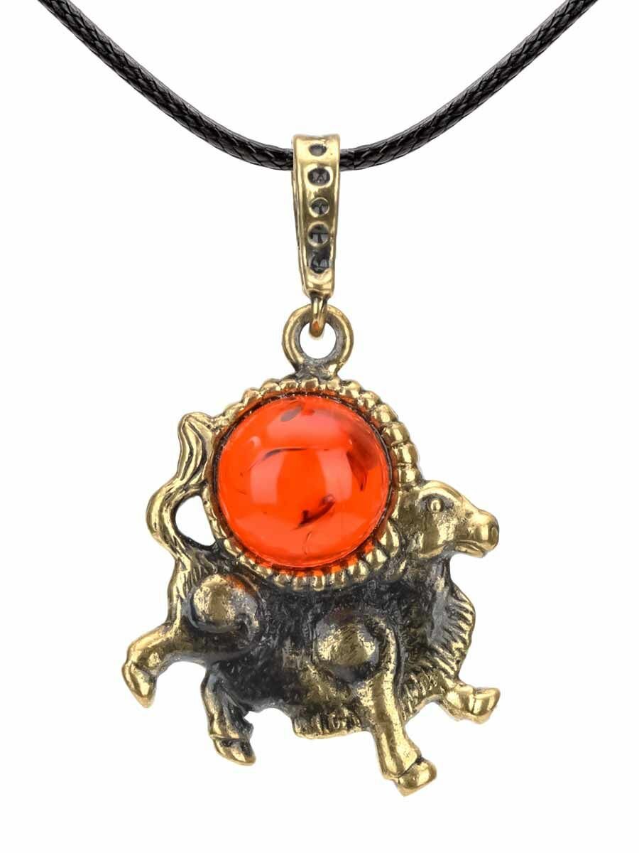 Подвеска, янтарь
