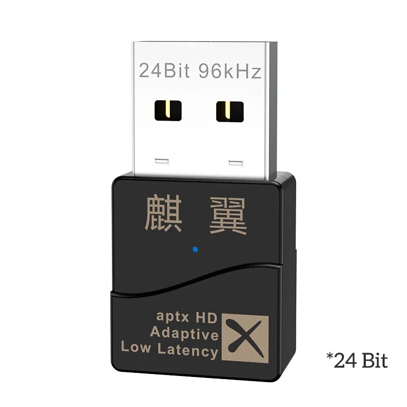 Беспроводной адаптер Bluetooth 5.2 с микрофоном CSR KB8P 24 Bit