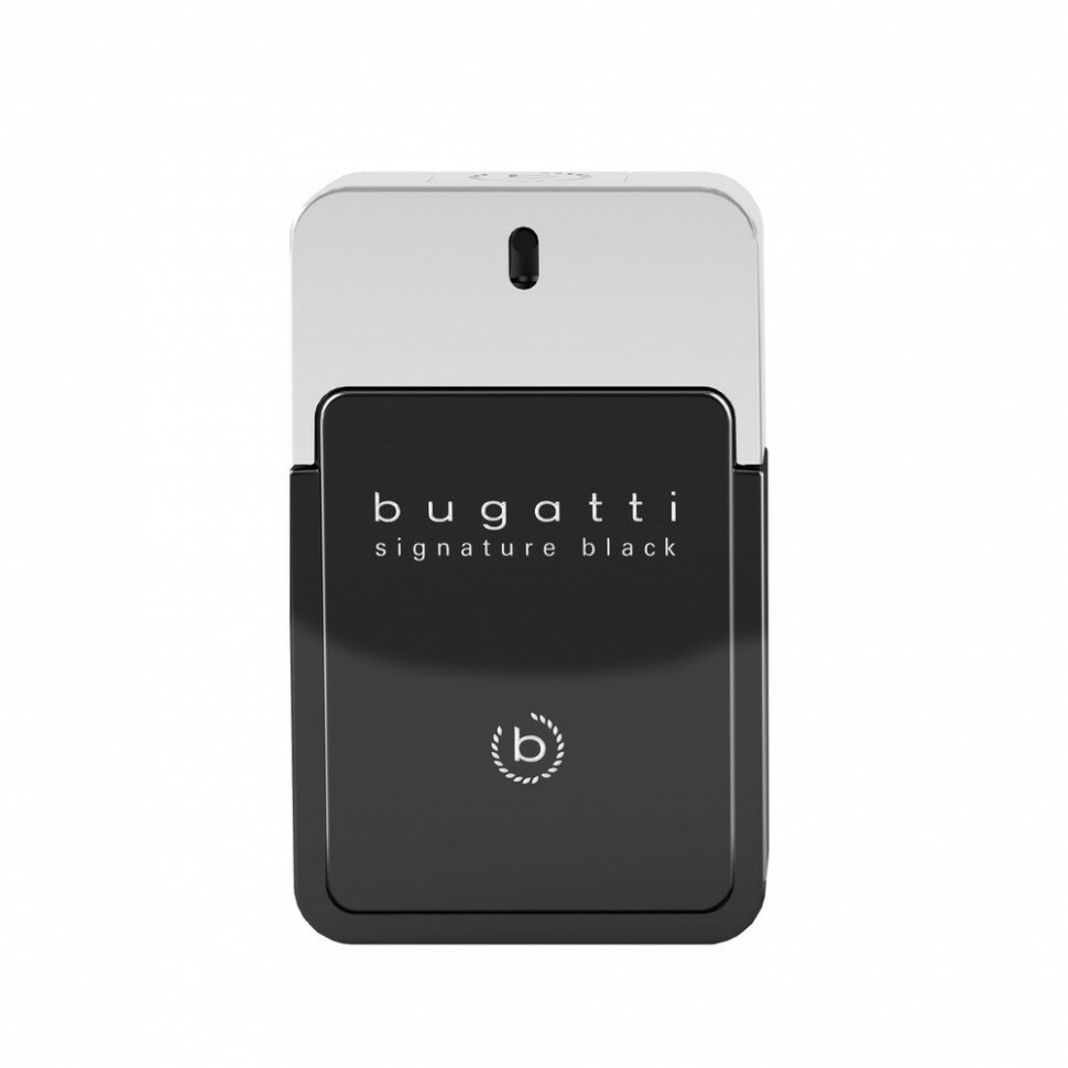 Туалетная вода Bugatti Signature Black, мужская, восточная, 100 мл