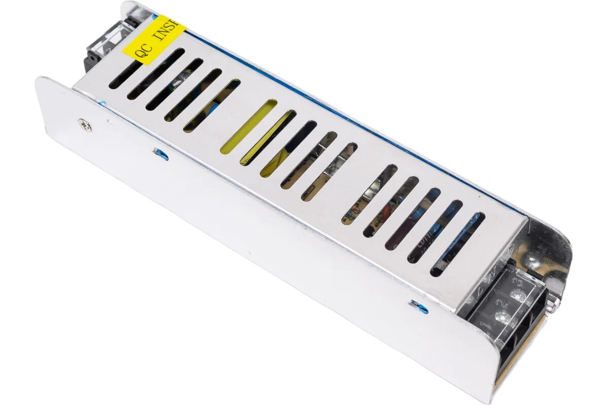 Apeyron Блок питания слим-метал 12В, 60 Вт, IP20, 5 А, 160х40х30мм 03-47