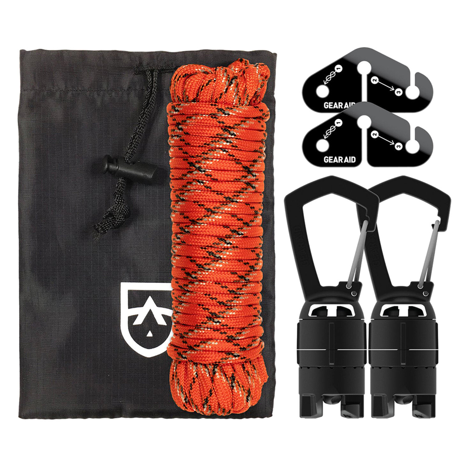 Карабин аксессуарный Gear Aid Camp Line Kit