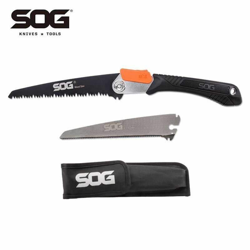 SOG82 Пила туристическая, длина лезвия: 21 см