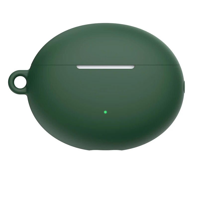 Силиконовый чехол для Huawei Freebuds 4i Official green