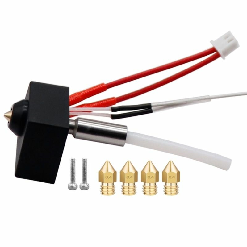 Для Neptune 3 Plus/Pro 3D печатающая головка, насадки Hotend 0,4 мм, комплект насадок для принтера, аксессуары