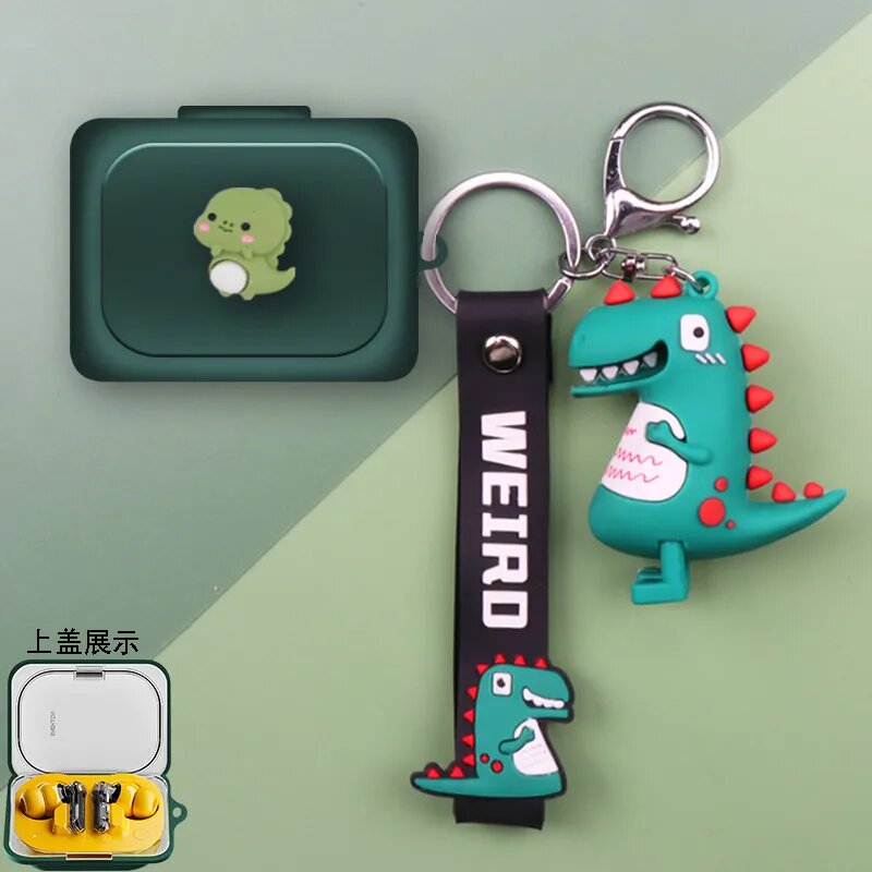 Чехол силиконовый For Nothing Ear (a) с мультяшным динозавром 6