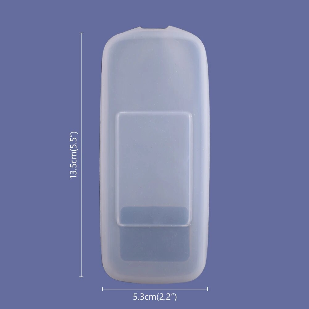 Силиконовый чехол для пульта 13.5x5.5x2cm, Синий