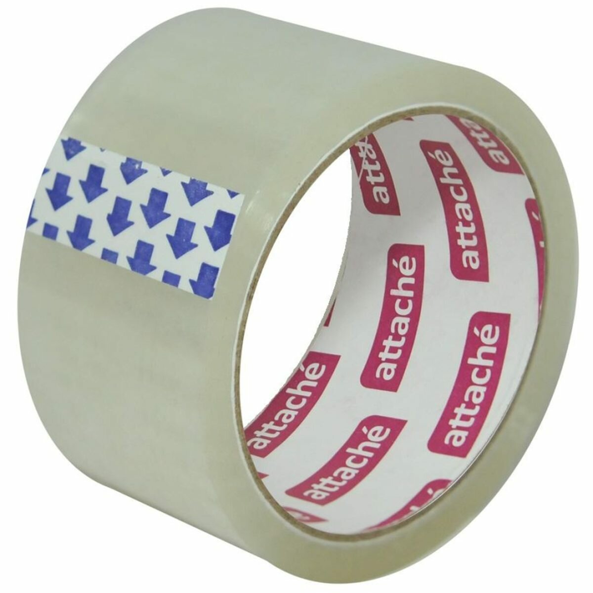 Клейкая лента (скотч) упаковочная Attache (50мм x 50м, 40мкм, прозрачная), 36шт.