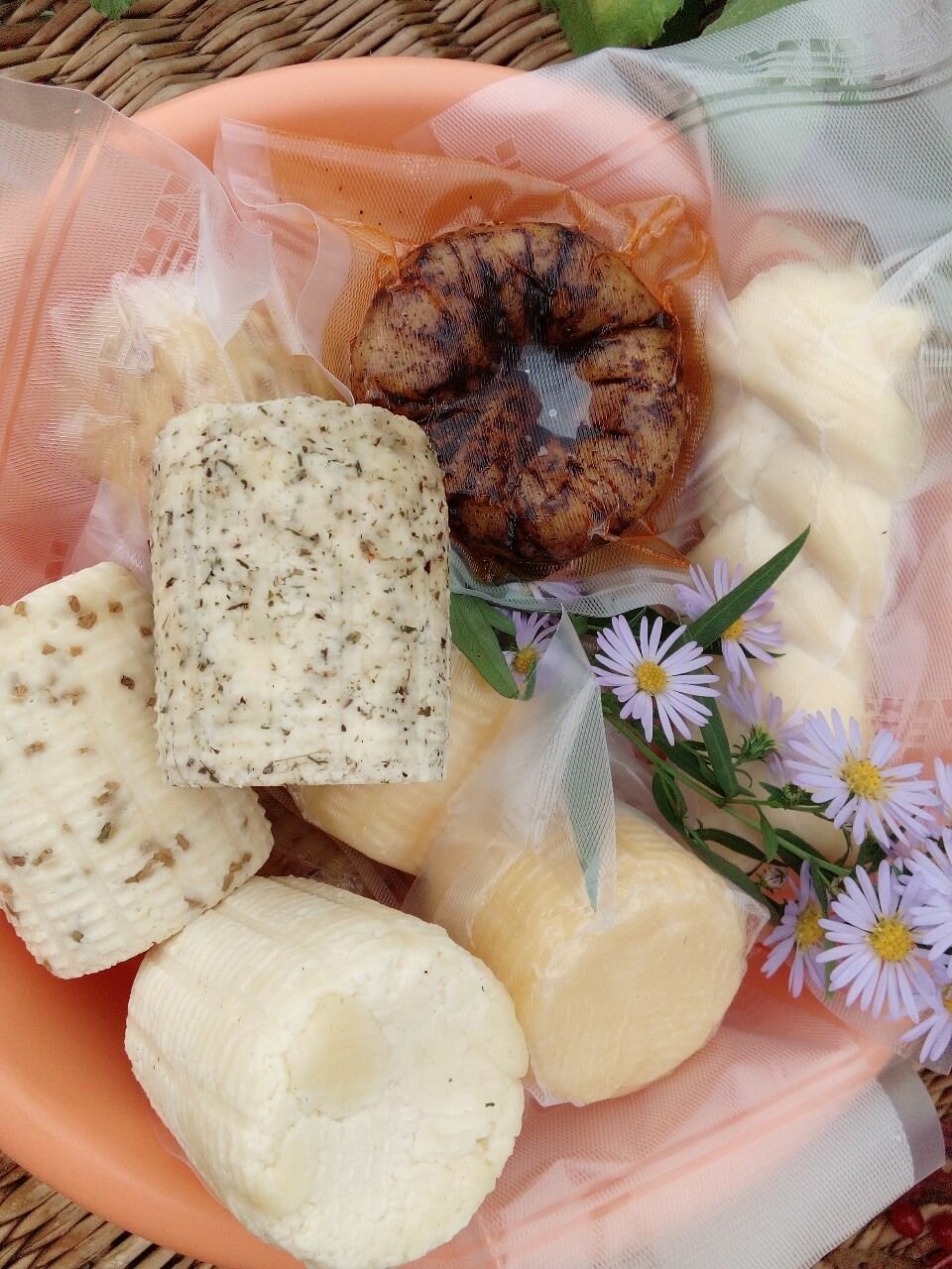 Козий сыр *5 сортов* 5шт./180г