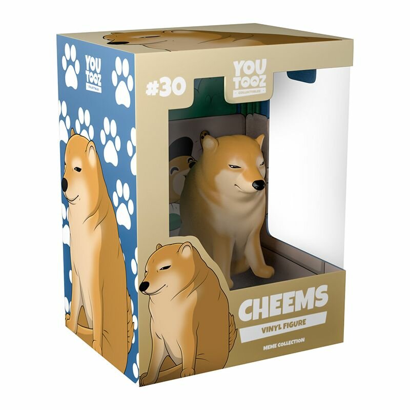 Коллекционная фигурка Youtooz "Cheems Doge", 3.5 дюйма, ПВХ, виниловая