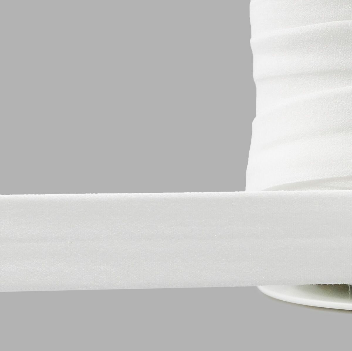 Бейка трикотажная 20мм*100м (белый)