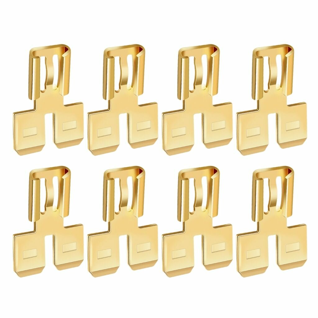 8 шт. Латунные двойные клеммы для проводов